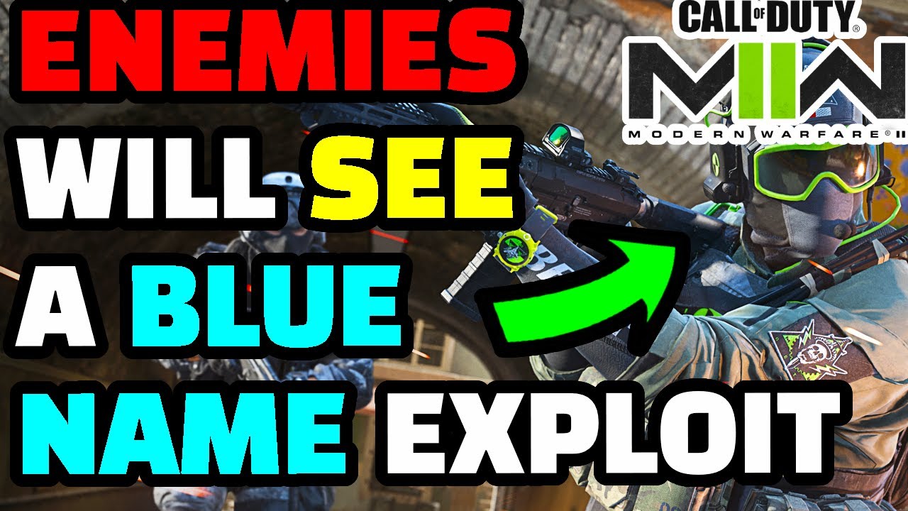 How to APPEAR FRIENDLY to ENEMIES in Call Of Duty Modern Warfare 2 ...