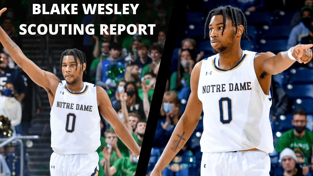 Blake Wesley Scouting Report 2022 NBA Draft - YouTube