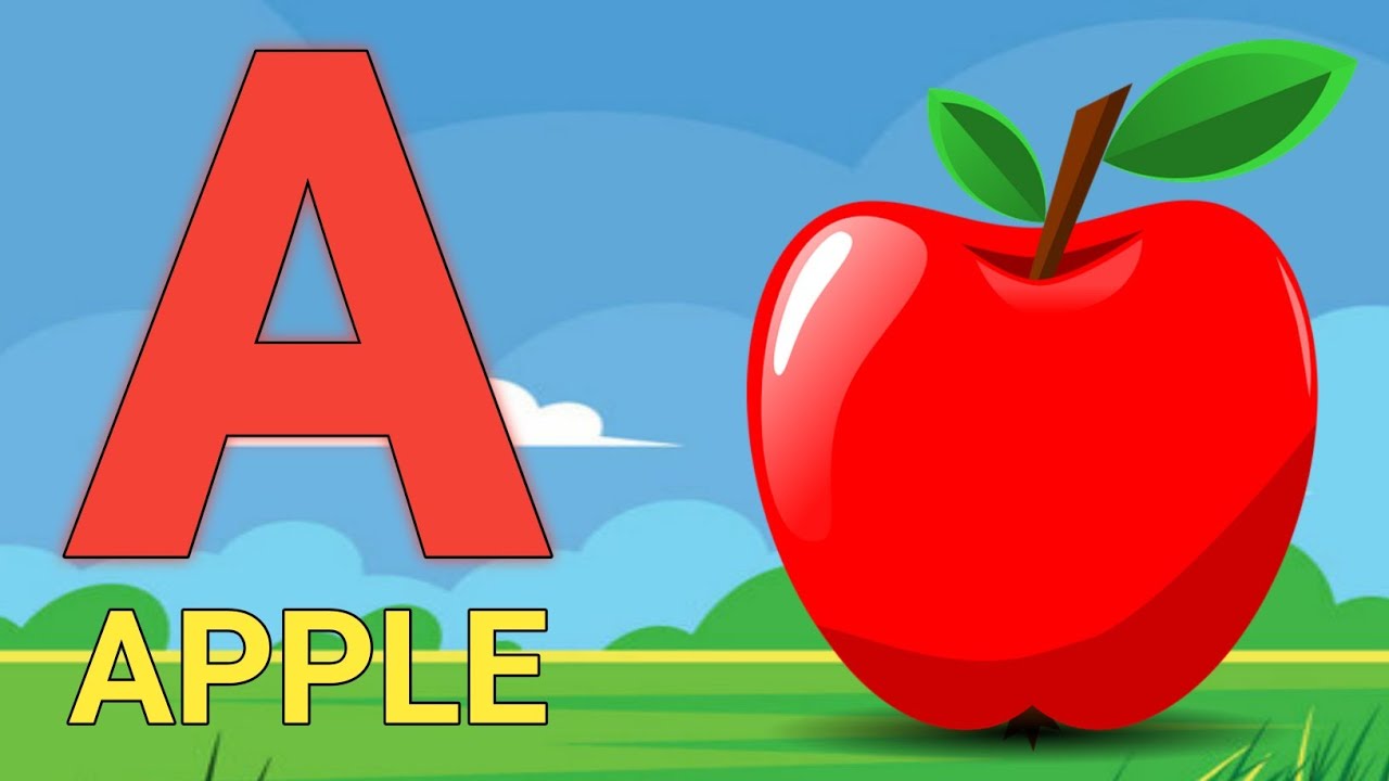 alphabet, a for apple, a to z,abcd,alphabet spelling, अ से अनार - YouTube