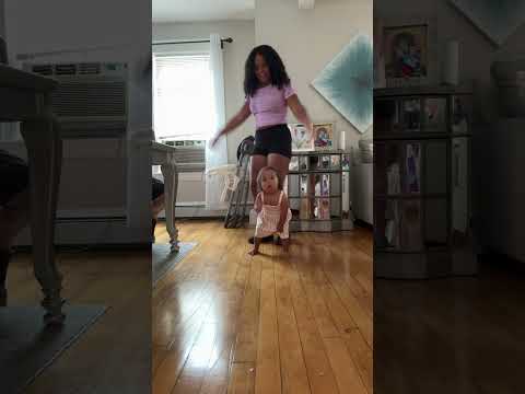 Big Girl, Big Moves First Dance Standing Up! #short #shorts