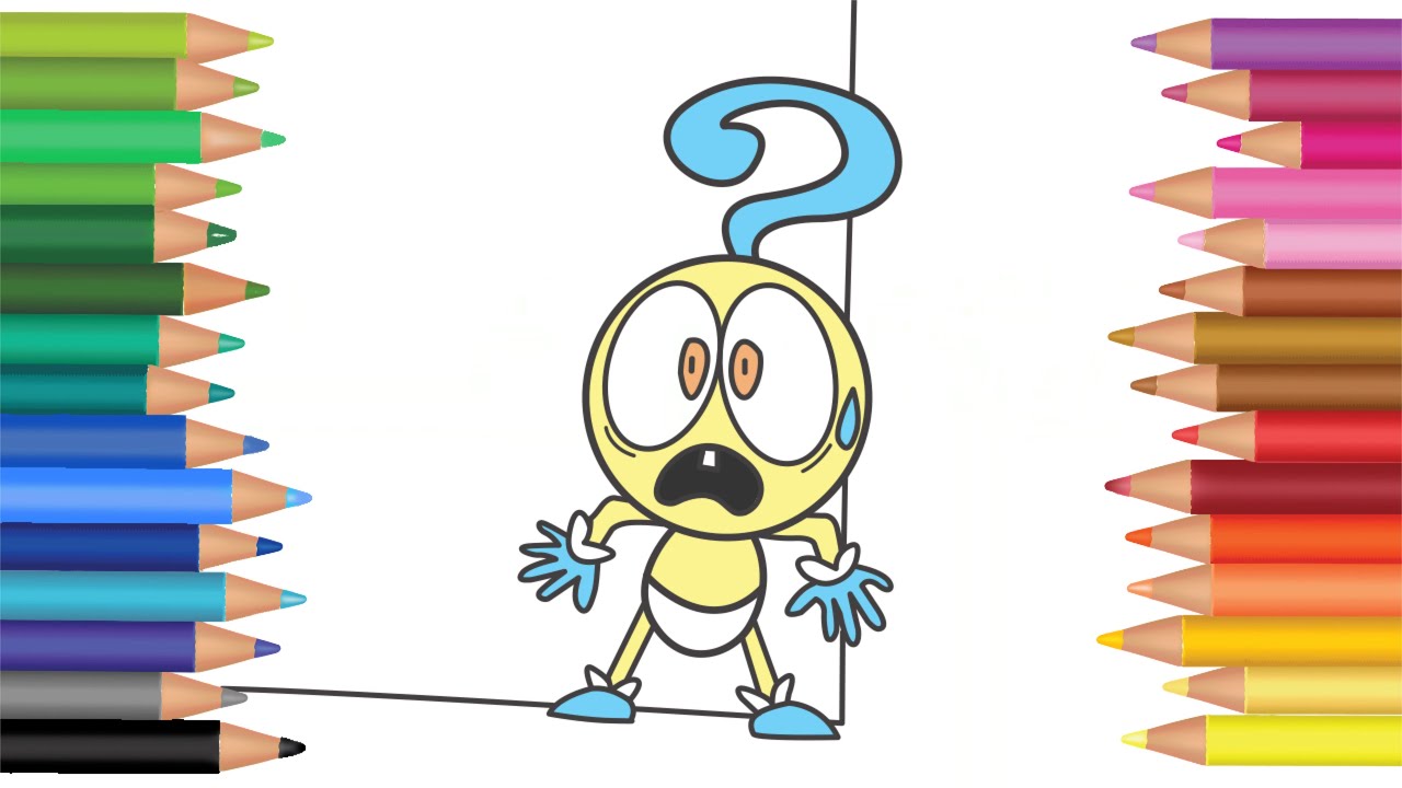How to DRAW "Scared" Baby Long Legs - Step by Step. (Slow Version ...