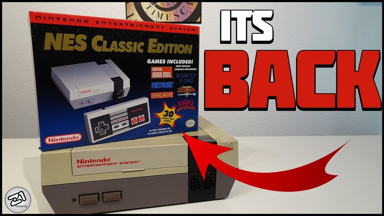 Its COMING BACK! NES Classic, NES Mini Unboxing | Z1 Gaming - YouTube