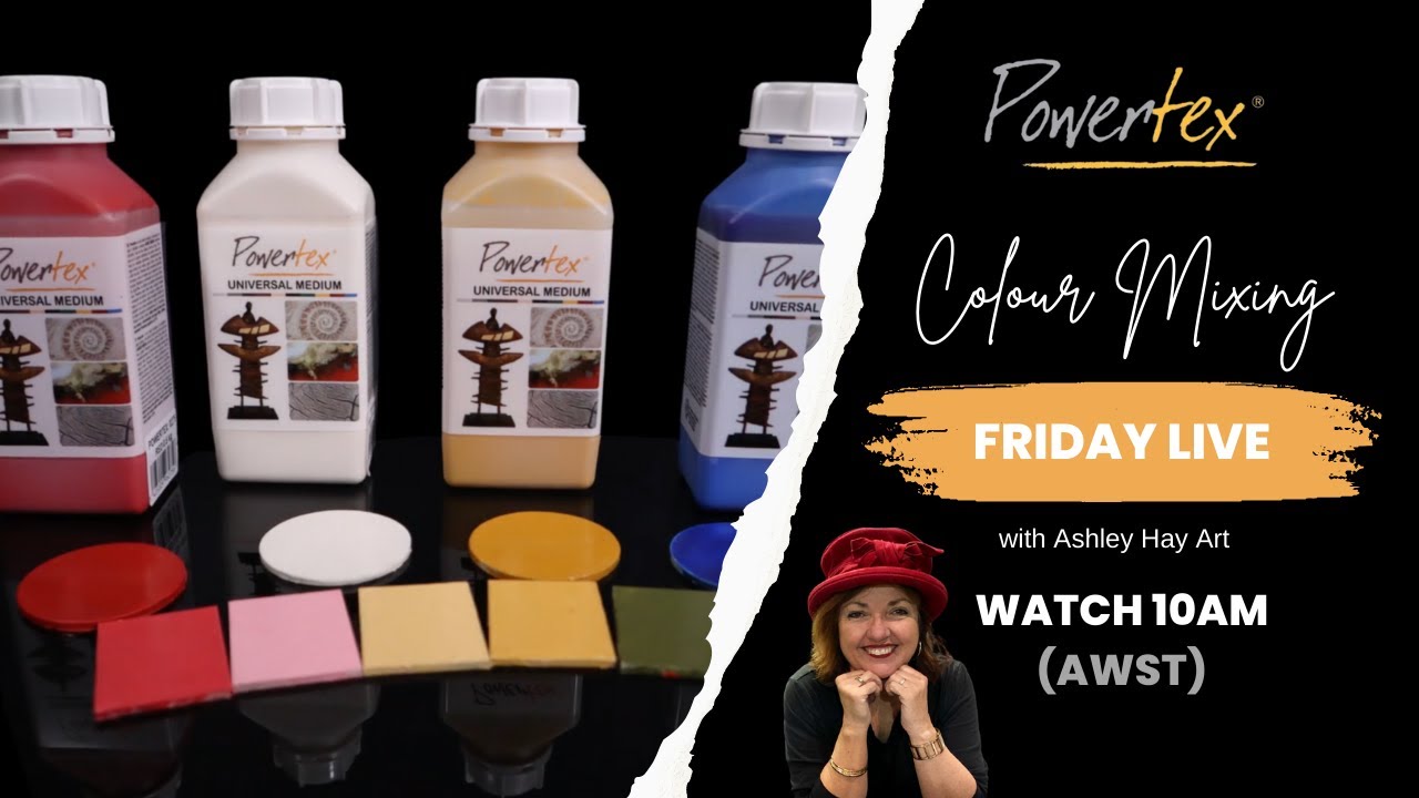 COLOUR MIXING WITH POWERTEX - PART 2 - YouTube