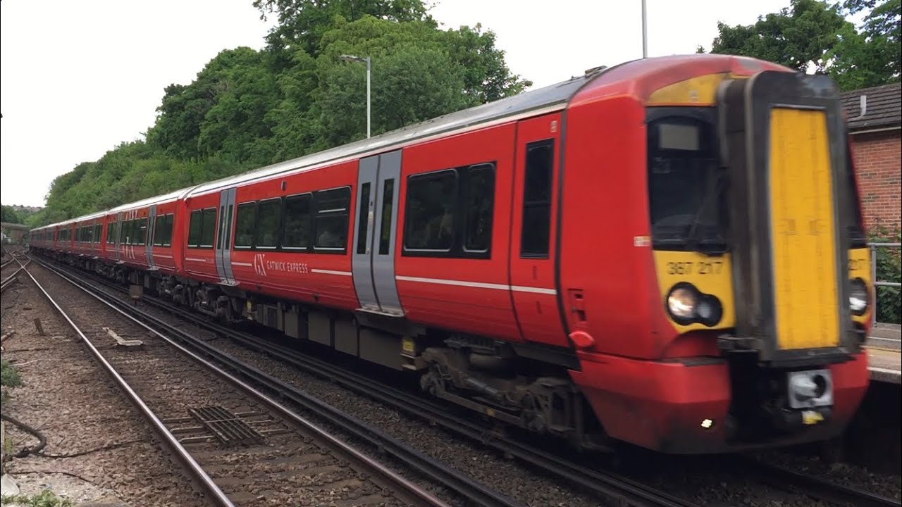 Class 387 Electrostars | 387 217 + 387 223 | Gatwick Express | Preston ...