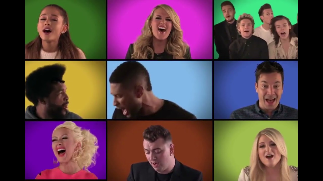 Jimmy Fallon's Celebrity We Are the Champions Video But Usher Is In The ...