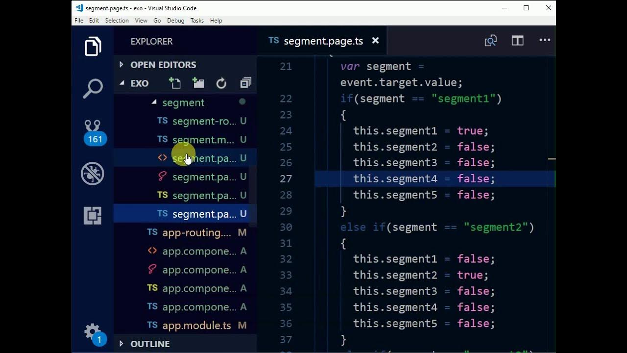 scrollable ion-segment in ionic 4 - YouTube
