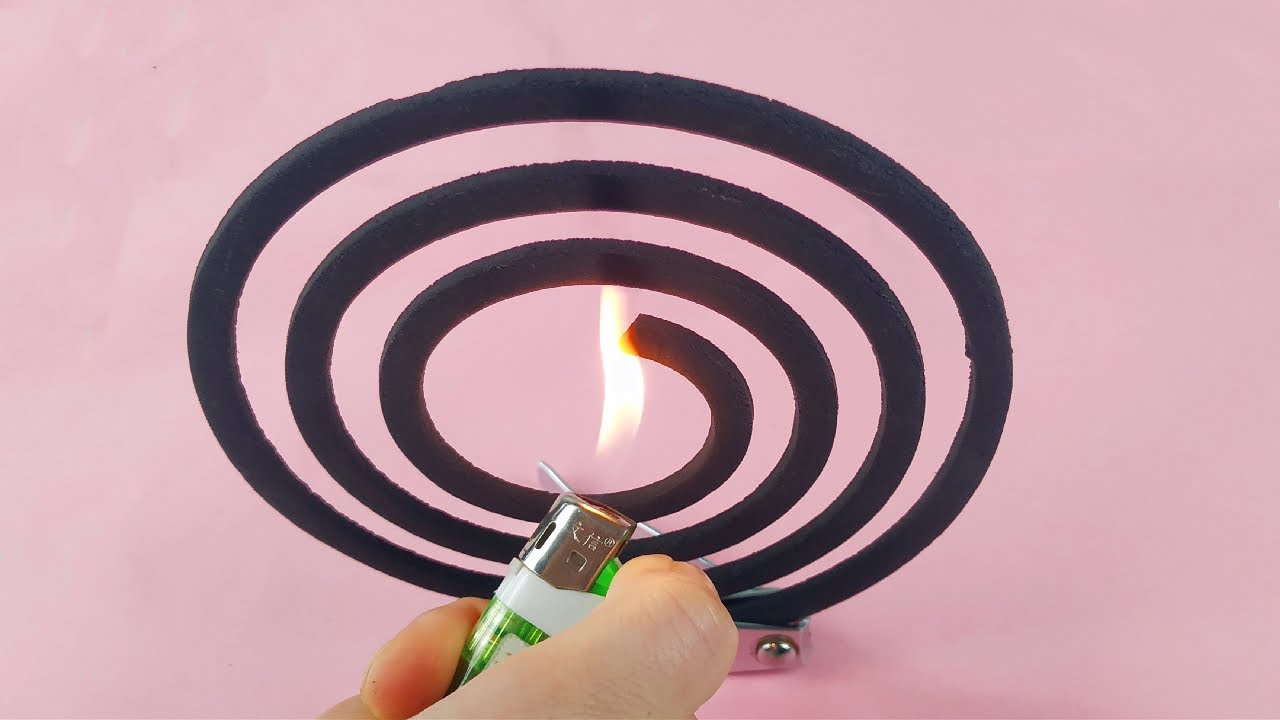AWESOME IDEAS HOW TO MAKE MOSQUITO COIL STAND WITH NAIL CLIPPERS - YouTube