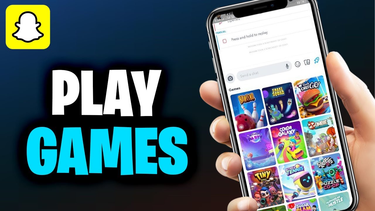 How To Play Games On Snapchat (2025) - YouTube