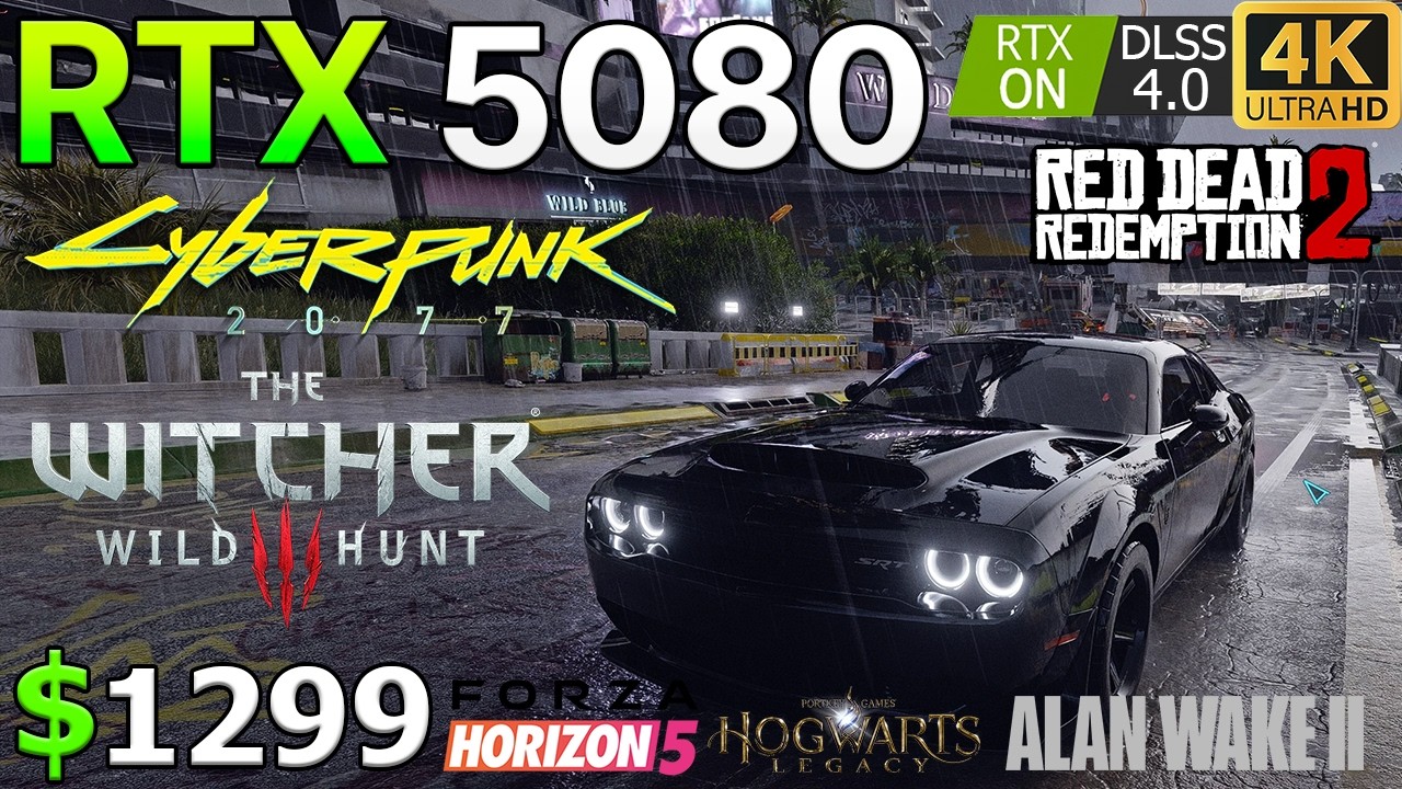 World's First RTX 5080 Test | 4K | $990 RTX 5080 in 10 Games - YouTube