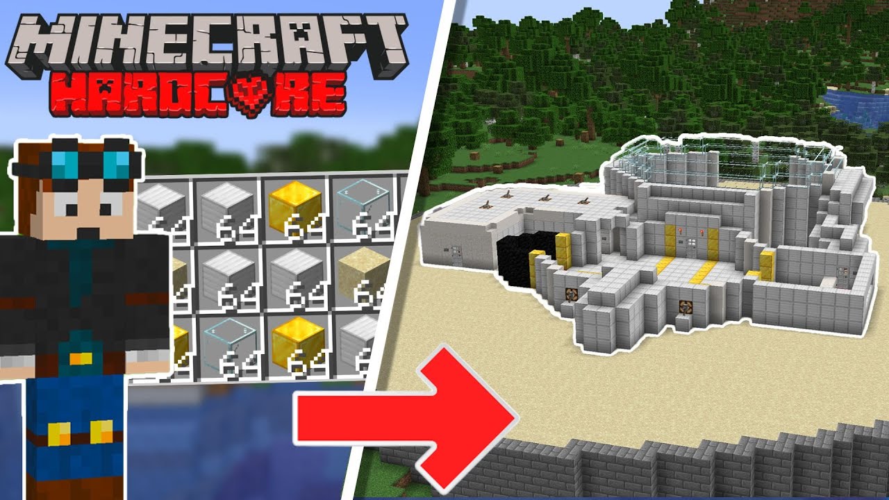 I built DANTDM'S LAB in Hardcore Minecraft (#7) - YouTube