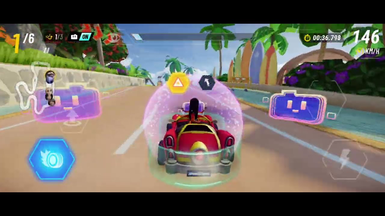 Violet Disney Mario kart - YouTube