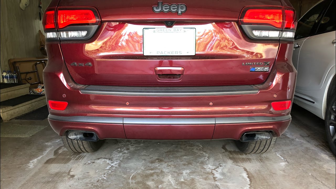 2019 Jeep Grand Cherokee Exhaust Tip Adjustment - YouTube