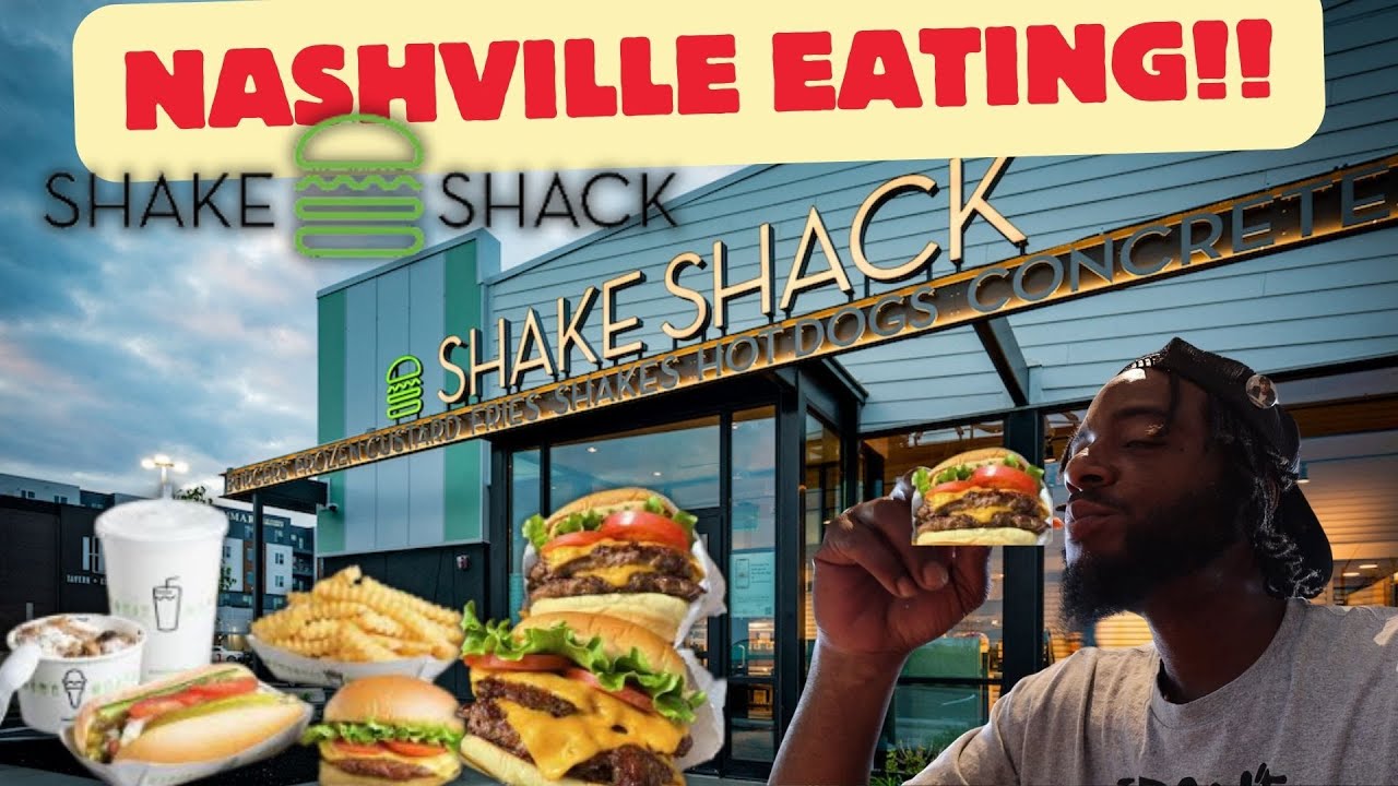 THINGS TO DO AROUND NASHVILLE - EATING AT @shakeshack - #food #foodie # ...