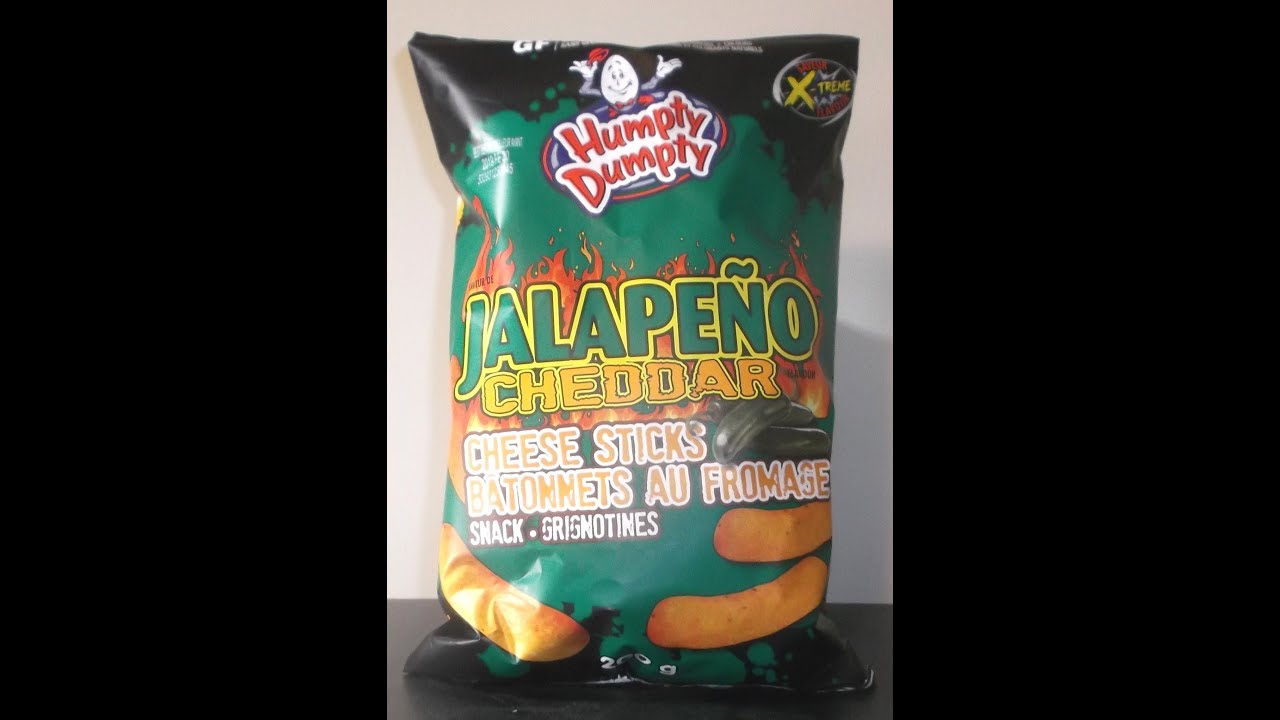 Humpty Dumpty Jalapeno cheddar Cheese Sticks - YouTube