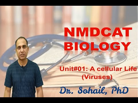 NMDCAT Biology | Acellular life (Viruses) | Most Important MCQS | Dr ...