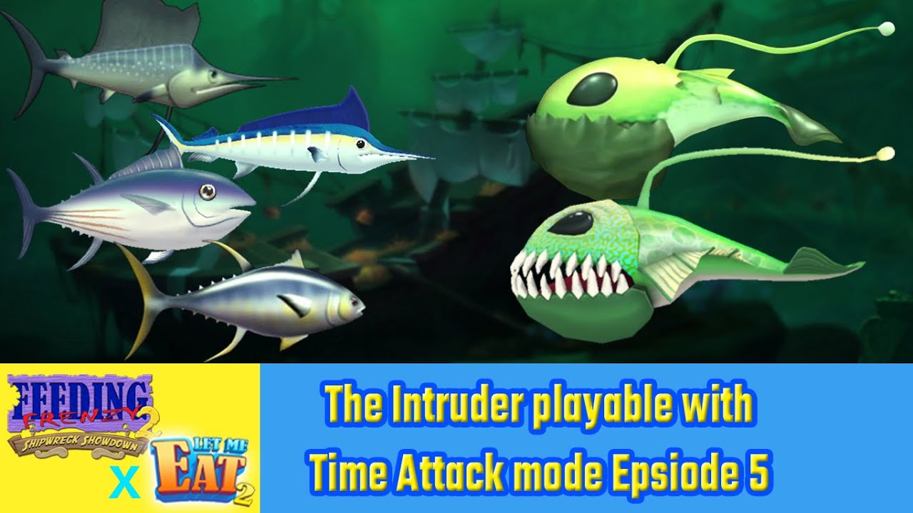 Feeding Frenzy 2 X Let Me Eat Ocean King 2 mod Gameplay - The Intruder ...