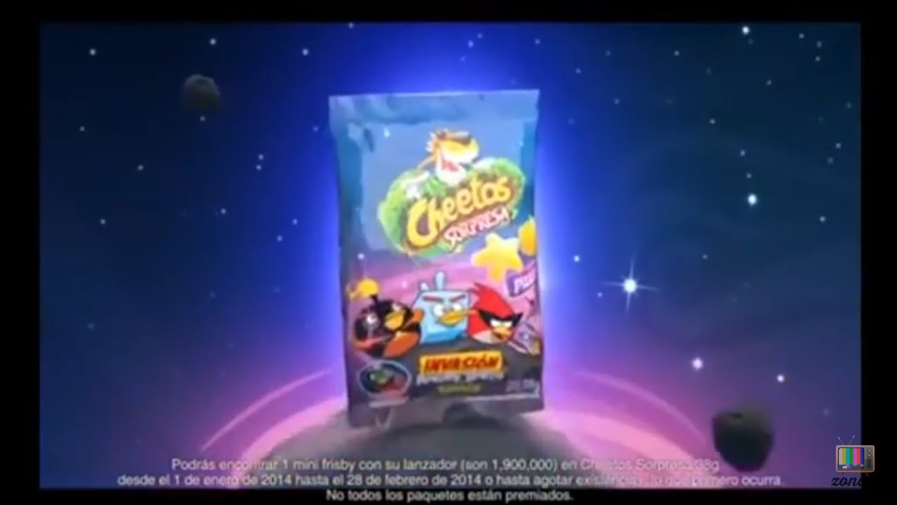 Cheetos Sorpresa - Angry Birds Space 2014 - YouTube