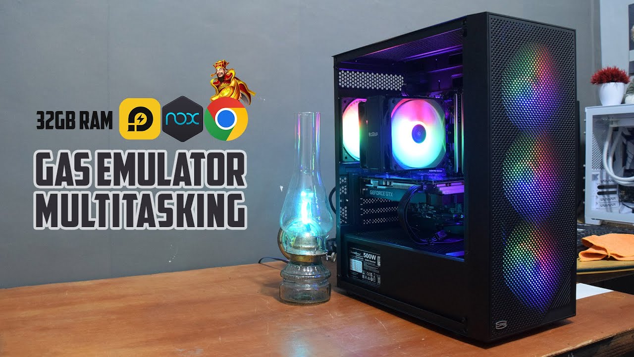 Rakit PC Gaming | Emulator dan Multitasking | Ryzen 7 5700X + 32GB RAM ...