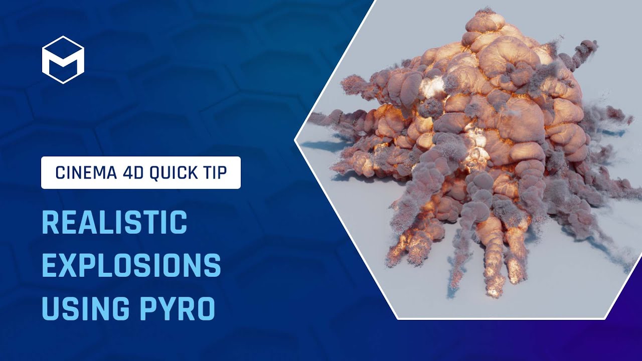 #C4DQuickTip 164: Realistic Explosions Using Pyro in Cinema 4D - YouTube