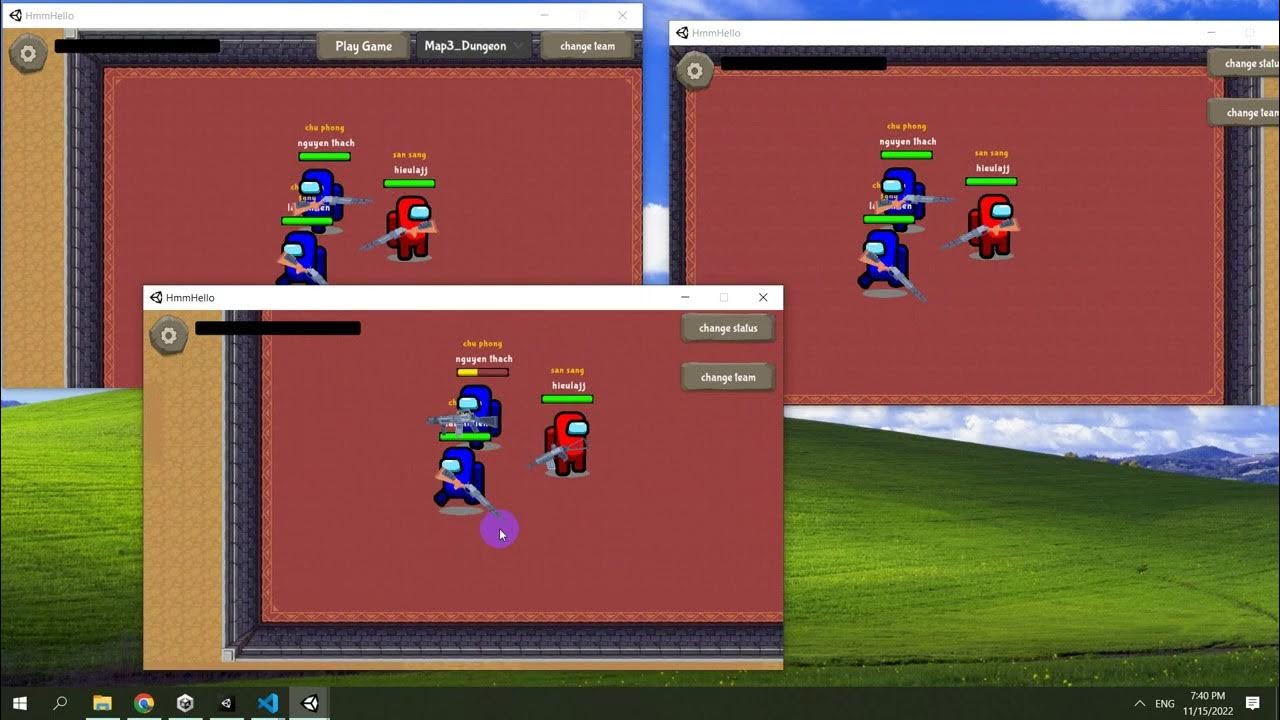 gunner online (unity +socket.io + nodejs + mongodb) 3 - YouTube