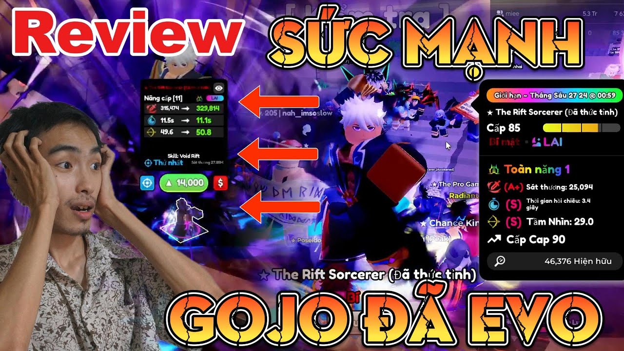 REVIEW Sức Mạnh Của THE RIFT SORCERER (ĐÃ EVO) Trong ANIME DEFENDERS ...