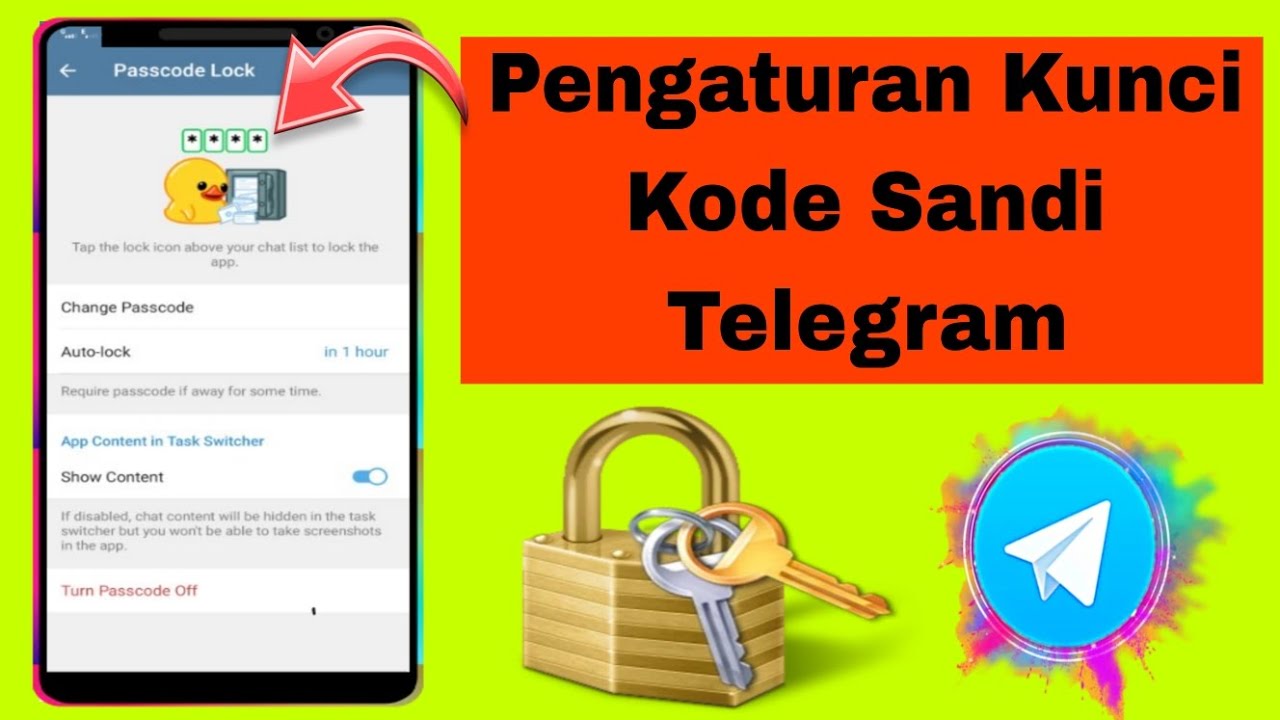 Cara Mengatur Kode Sandi Telegram Anda dengan Aman | pengaturan kode ...