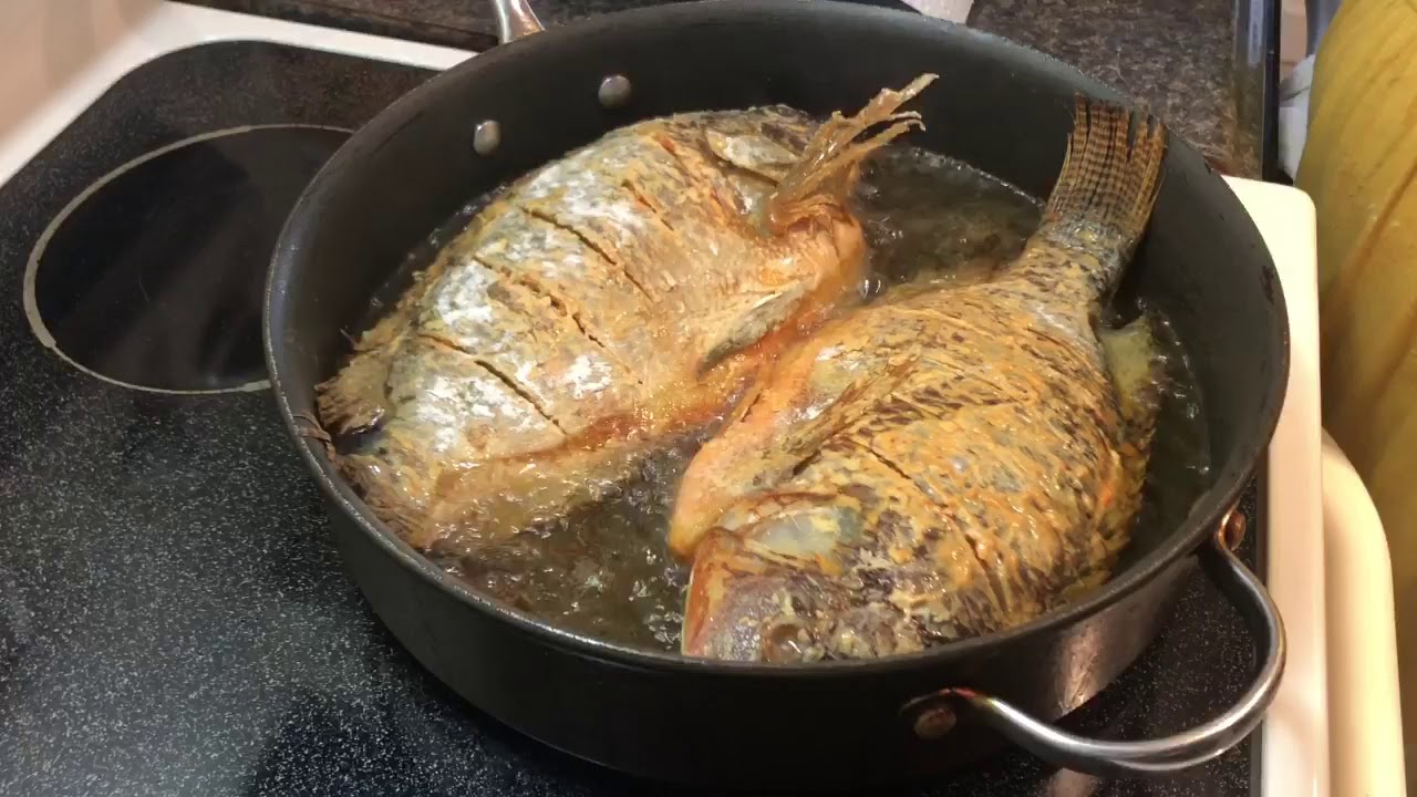 Cocinando mojarra frita al estilo de Guatemala. - YouTube