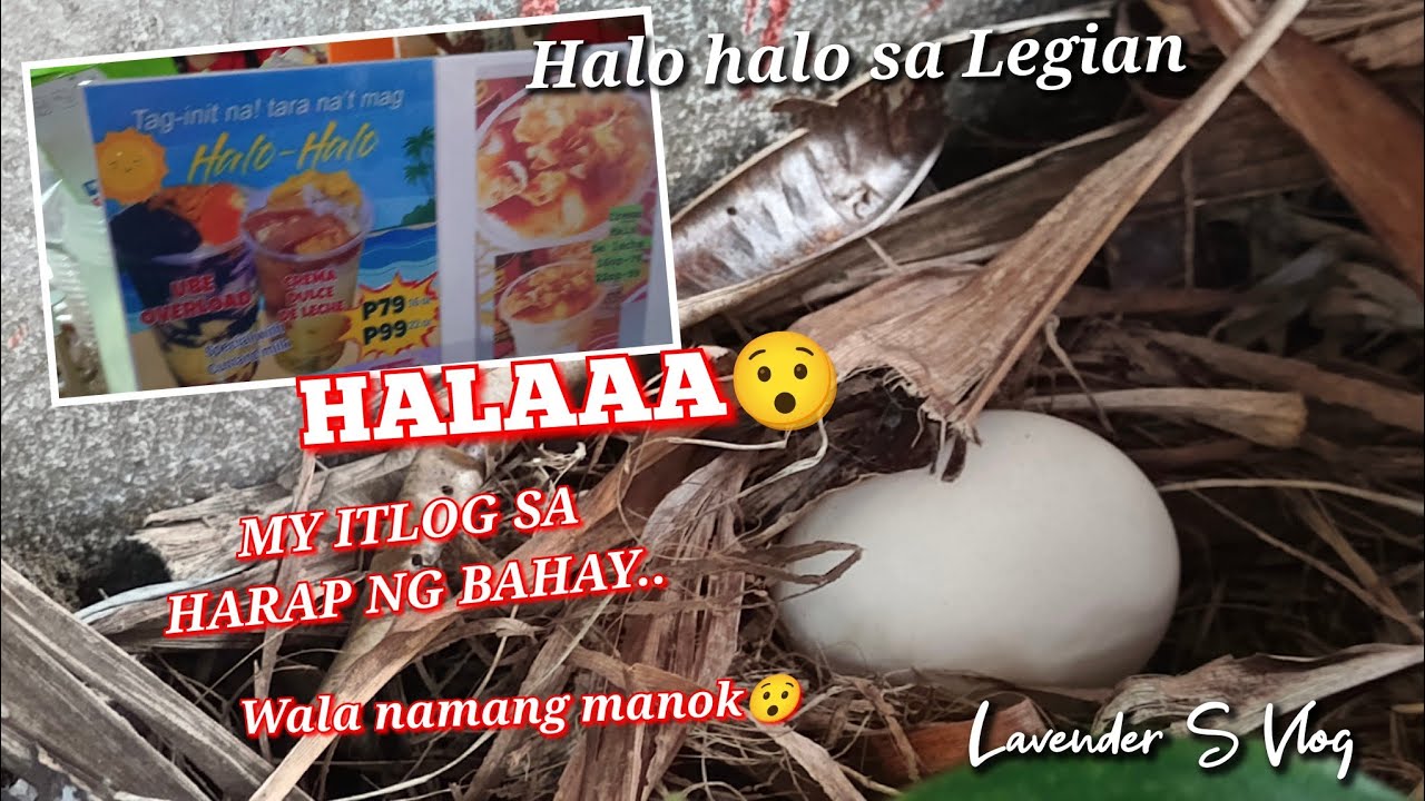 Nakapagtataka, wala namang manok sa area namin pero my itlog sa harap ...