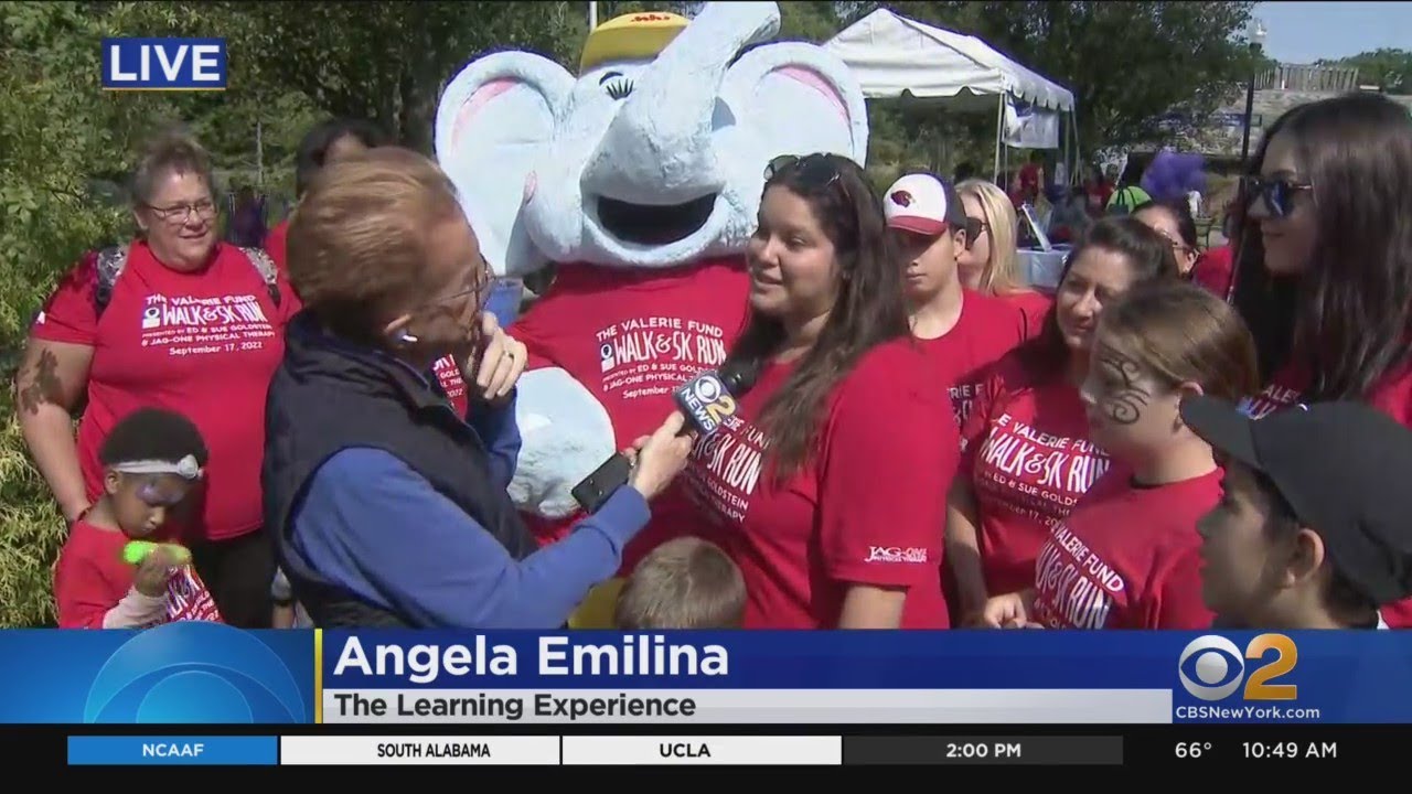 The Valerie Fund Walk & 5k Run: The Learning Experience - YouTube