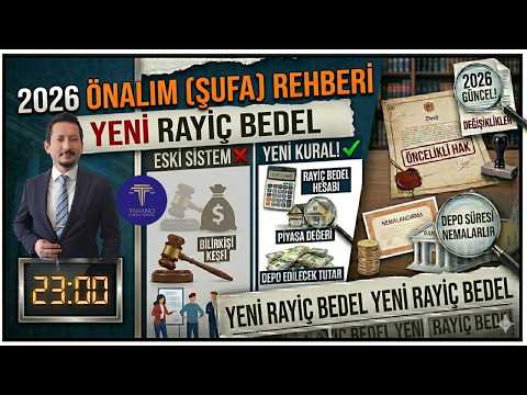2026 Önalım (Şufa) Davası Rehberi: Yeni Rayiç Bedel Kuralı Nedir?