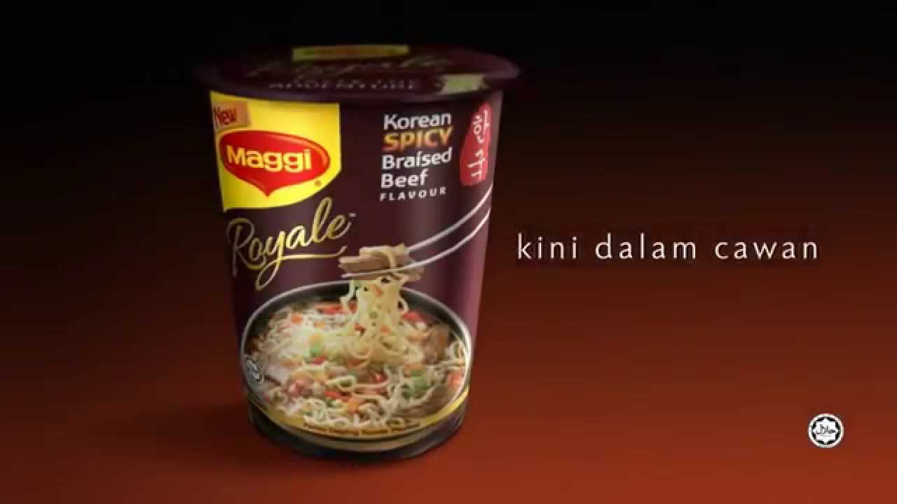 Kini dalam Cawan:MAGGI® Royale Daging Tumis Pedas Korea - YouTube