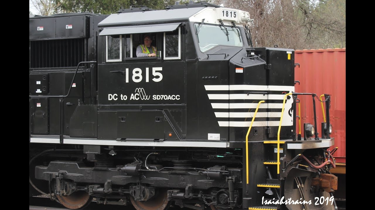 BRAND NEW SD70ACC #1815 Leads PAS 23k Throughout Central Massachusetts ...