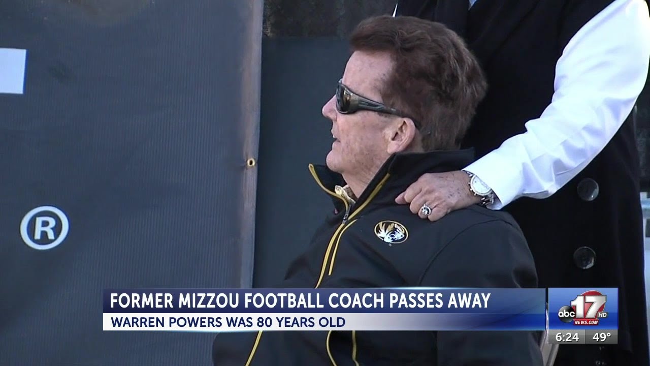 Former MU football coach Warren Powers dies after battle with Alzheimer ...