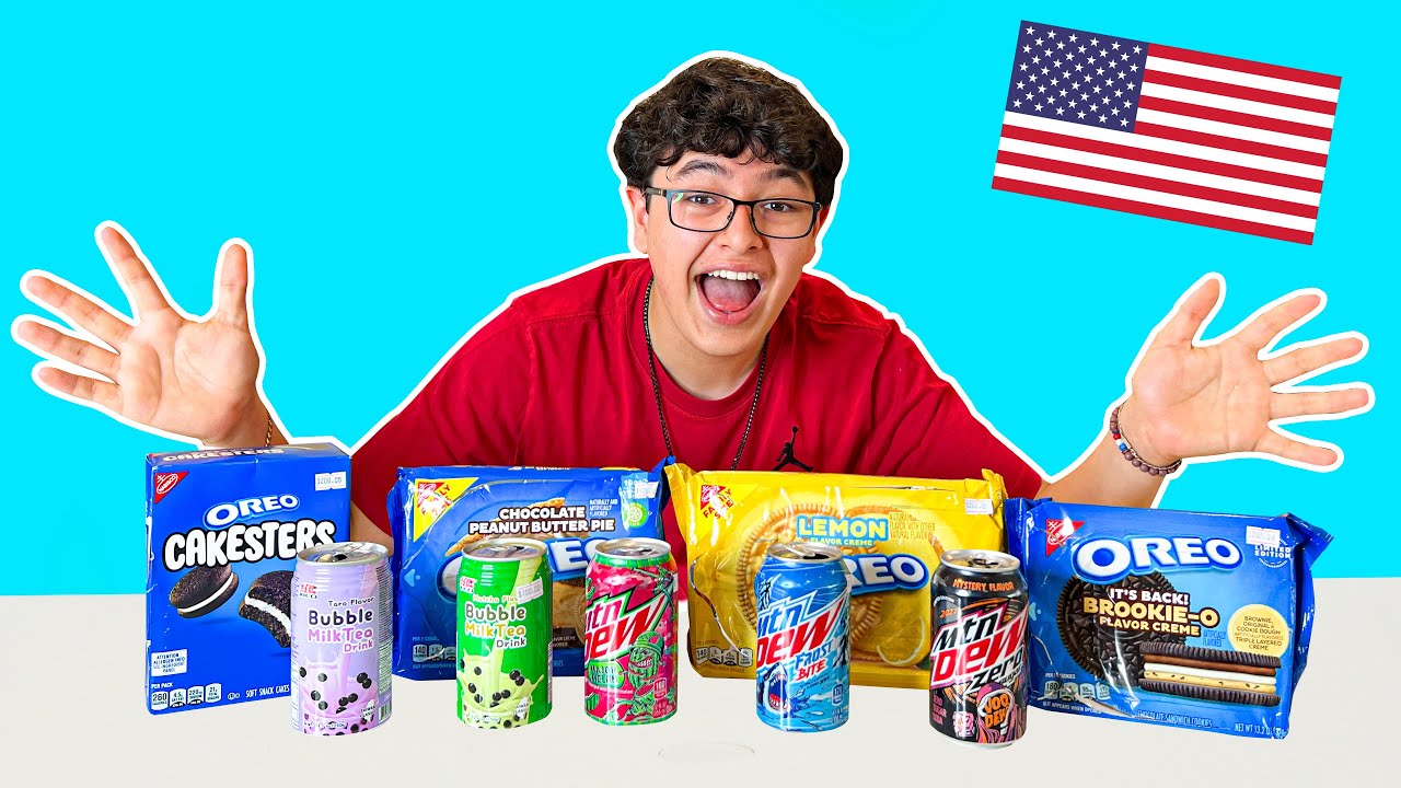 PROBANDO PRODUCTOS AMERICANOS! *parte 2* - YouTube