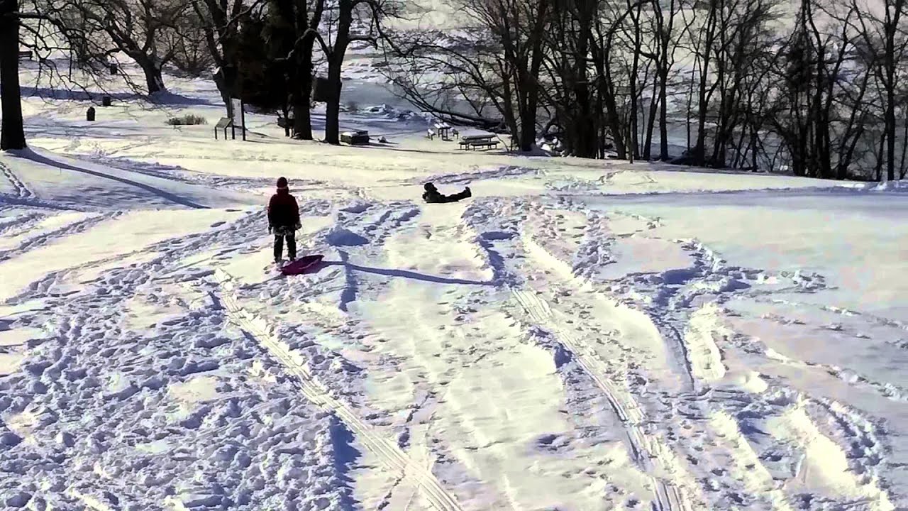 Jaden rides the snow - YouTube