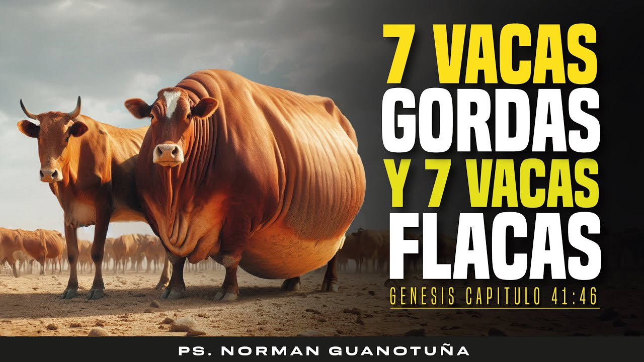 Estudio #50. - 7 VACAS GORDAS Y 7 VACAS FLACAS - GENESIS CP. 41:46 - PS ...