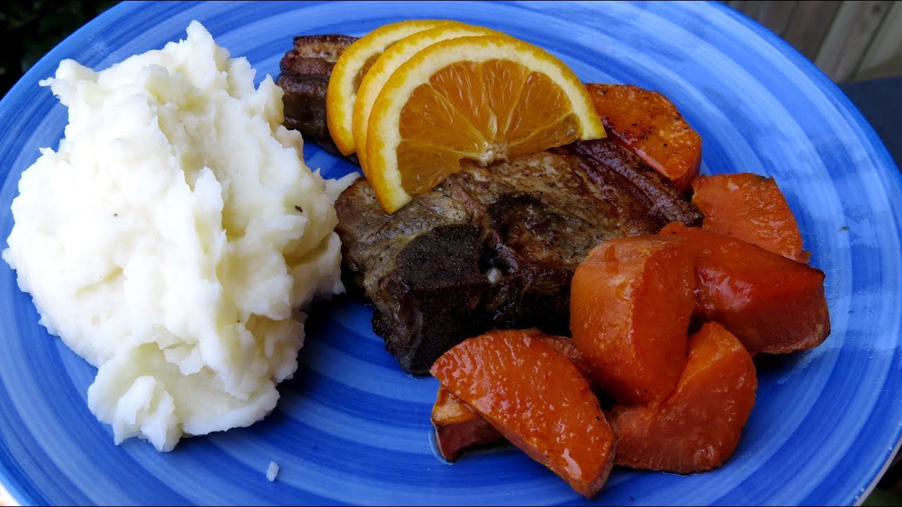 HOW TO MAKE ORANGE PORK CHOPS - YouTube