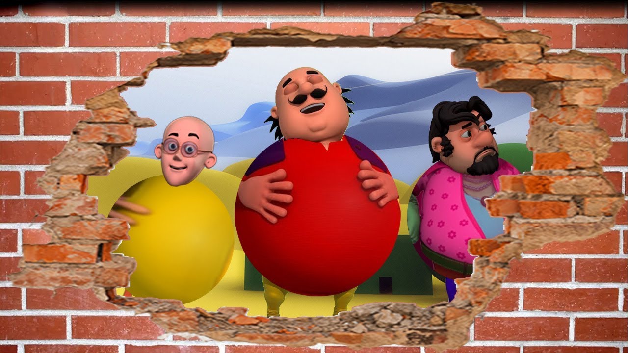 Colors Learn FAT Motu Patlu John The Don Wall Finger Family Song - YouTube