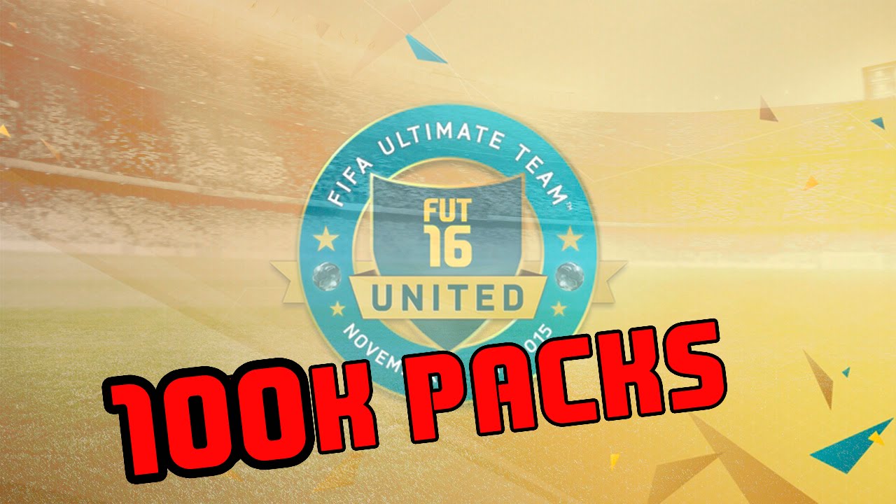 FIFA 16 | UT | Pack Opening 100K Packs | FUTUNITED | Pumuscor - YouTube