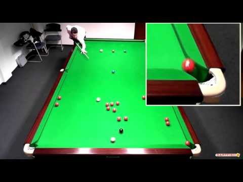 Snooker templated pockets - YouTube