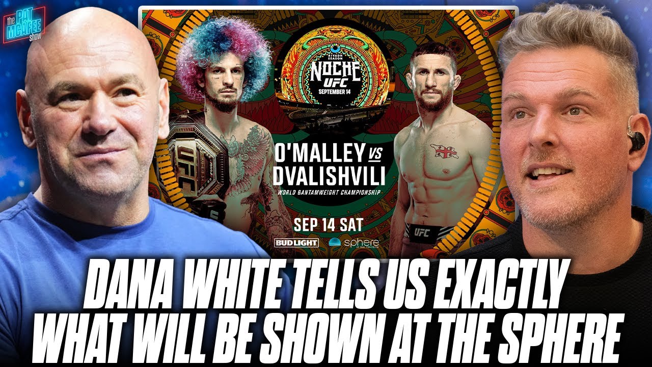 Dana White Lays Out The "Movie" That Will Be Shown At The Sphere For ...