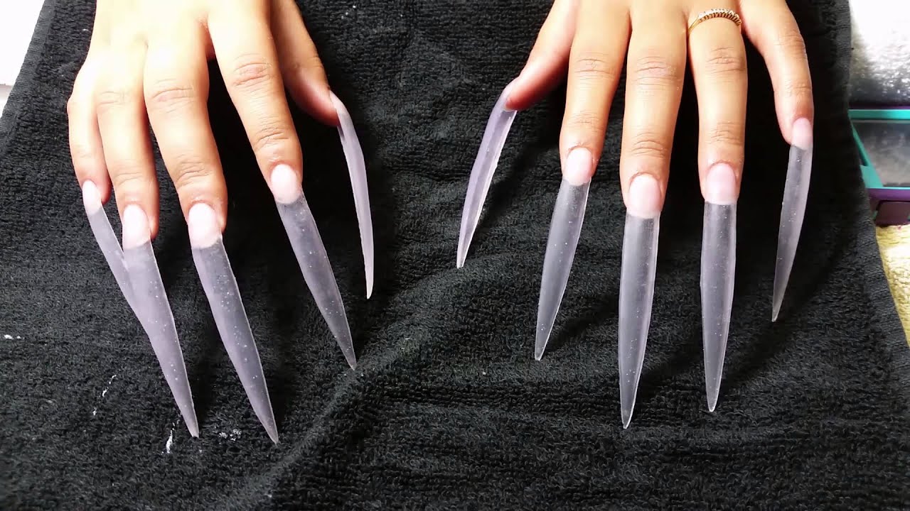 Competition nails - YouTube