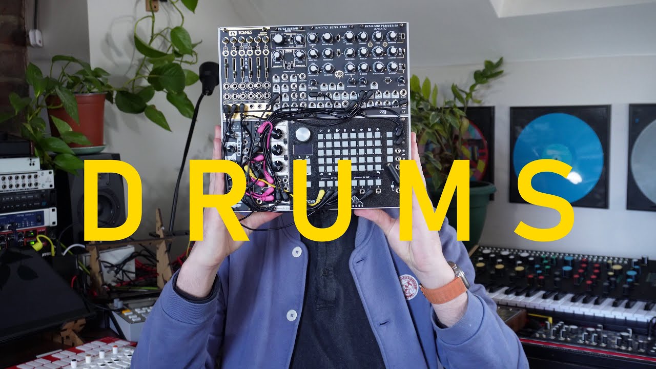 Modular Groovebox // Eurorack percussion with SP404 & Digitakt - YouTube