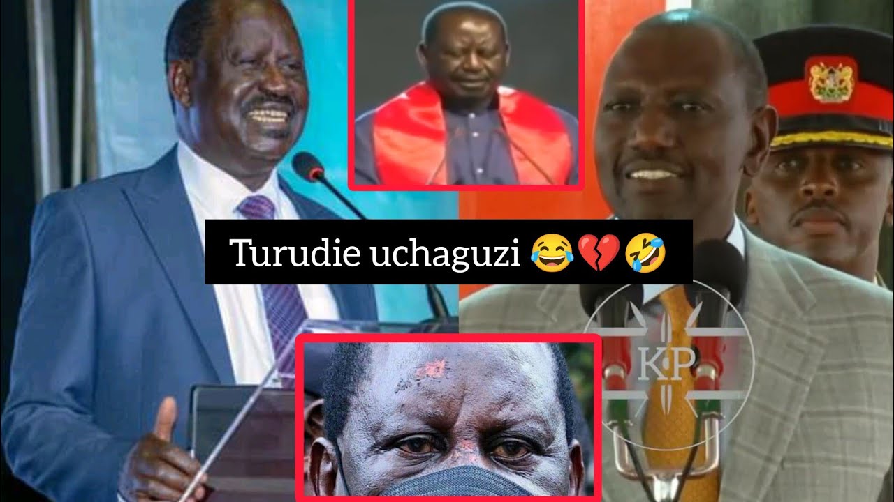 Turudie uchaguzi !!! 🤣💔 ft Raila Odinga || Ruto🤣 || Gachagua || Uhuru ...