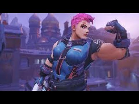 Zarya Gameplay w/ Crazy Ult Combo at End. - YouTube