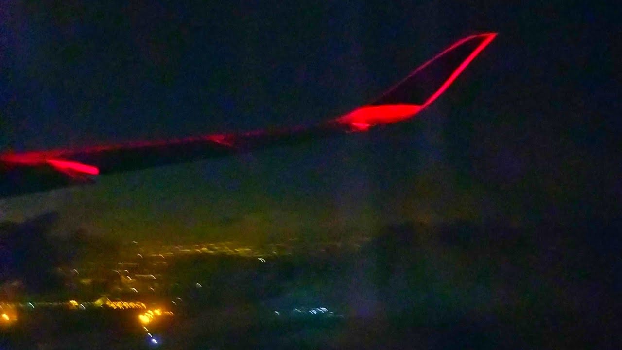 Plane wings with LED " Amazing View" - YouTube