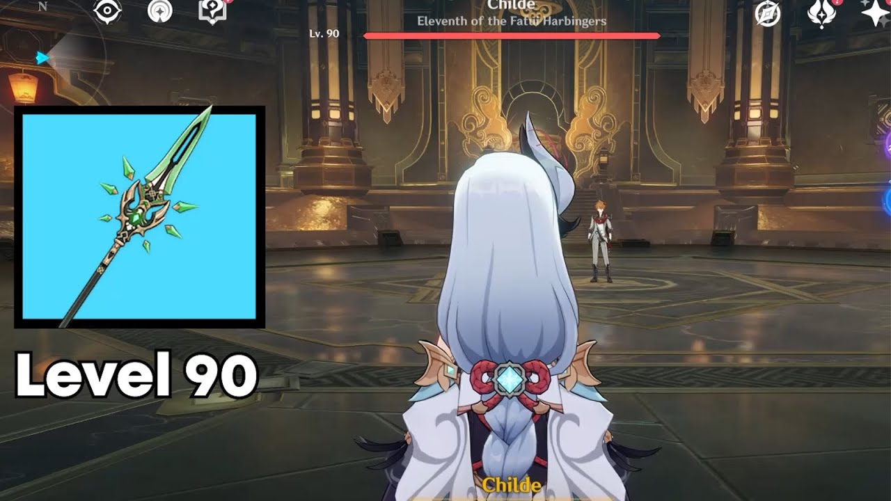 Lvl 90 C0 Shenhe VS Lvl 90 Childe - Genshin Impact - YouTube