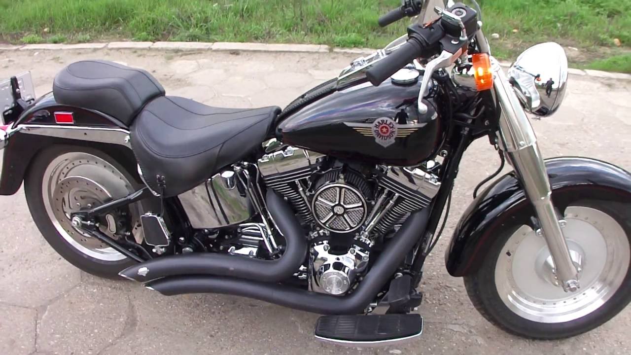 Harley-Davidson Fat Boy Vance&Hines RSD 2001 Walk Around - YouTube