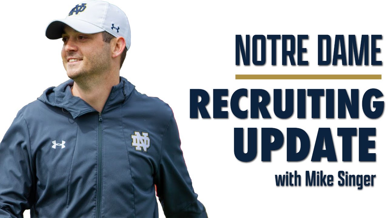 The Notre Dame Recruiting Update with Mike Singer | New transfer portal ...