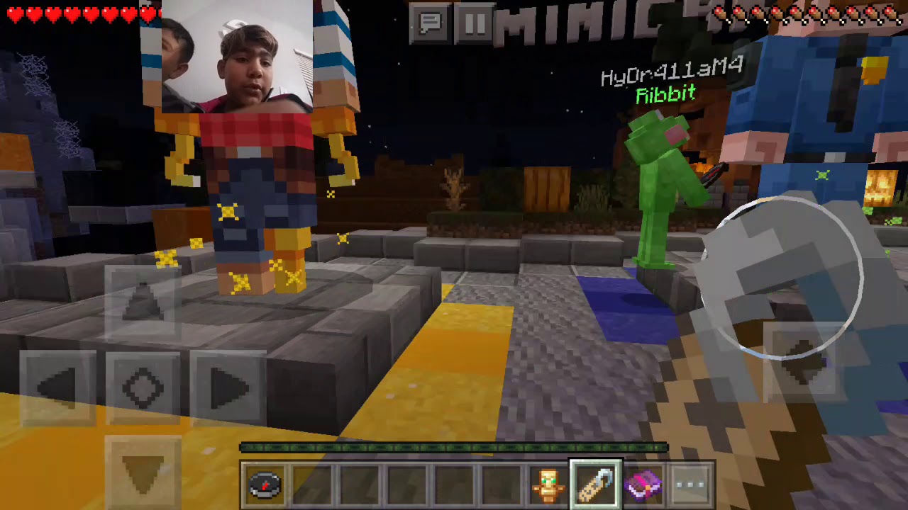 Playing minecraft ft. Yeet master jr - YouTube